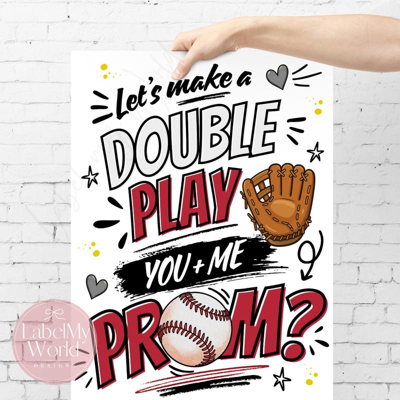 Baseball Prom Proposals - Etsy