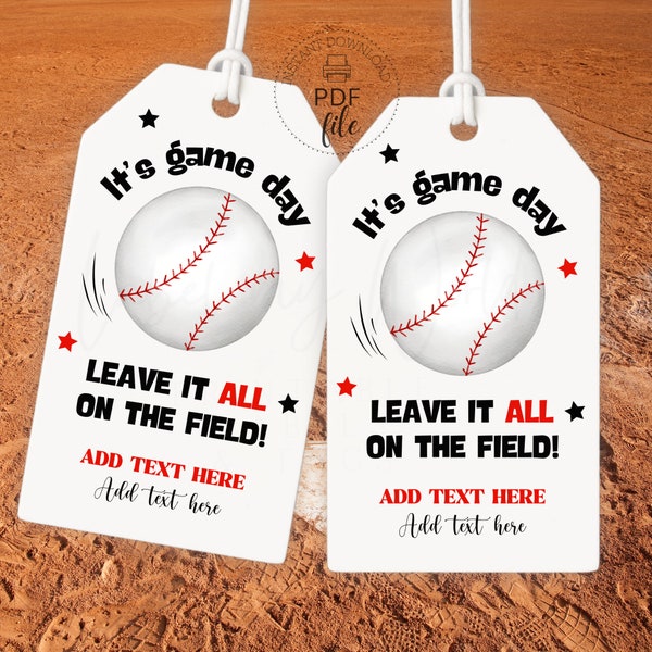 Baseball Tag - Etsy