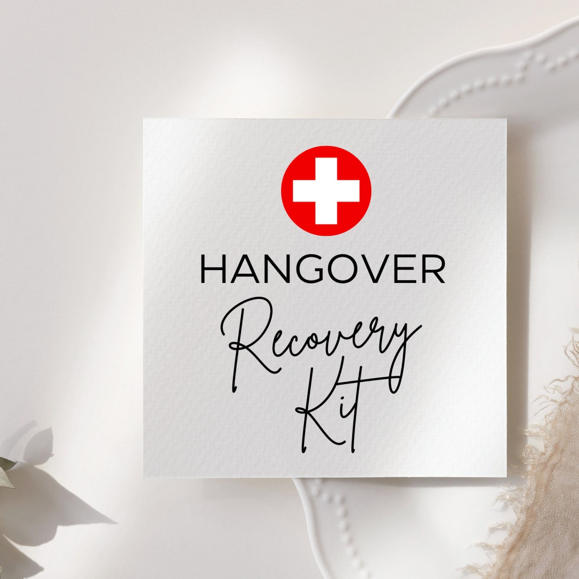 Hangover Recovery Kit Sticker | Bachelorette Party/weekend Round ...