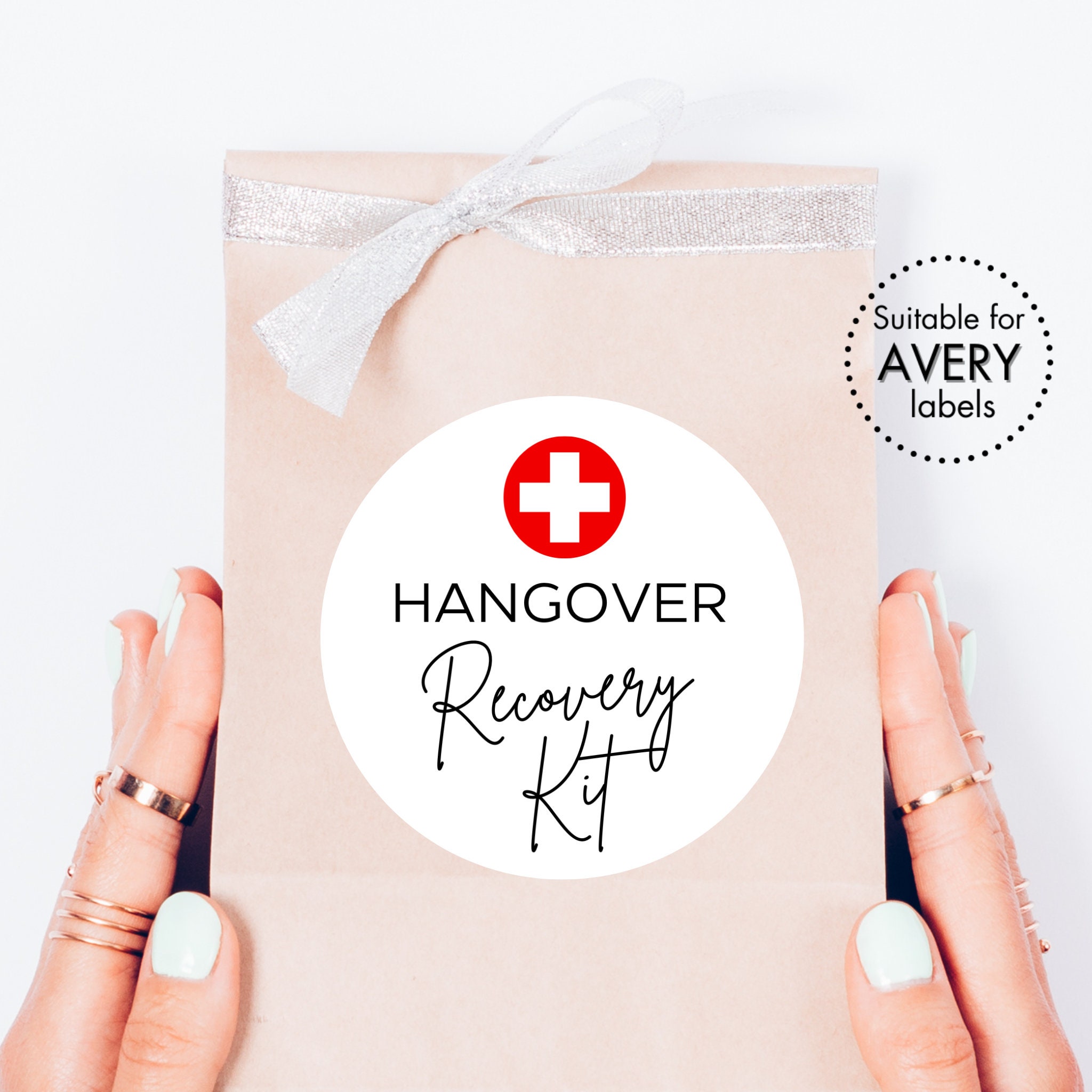Hangover Recovery Kit Sticker | Bachelorette Party/weekend Round ...