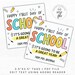 Happy First Day of School Tag Printable Teachers/students/school Staff ...