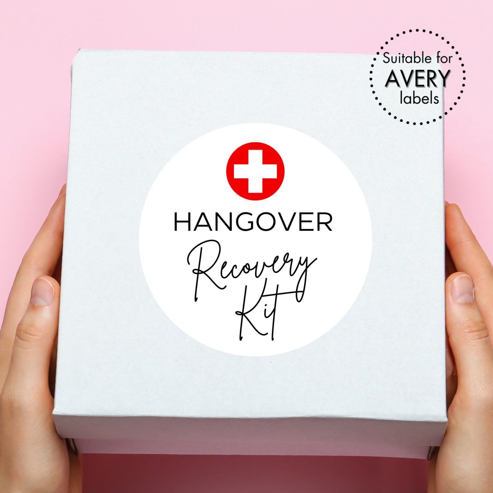 Hangover Recovery Kit Sticker | Bachelorette Party/weekend Round ...
