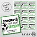 Congrats on a Great Season Soccer Team Gift Tag | Printable/customized ...