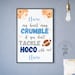 Editable HOCO Cookies/football Proposal Sign | Printable My Heart May ...