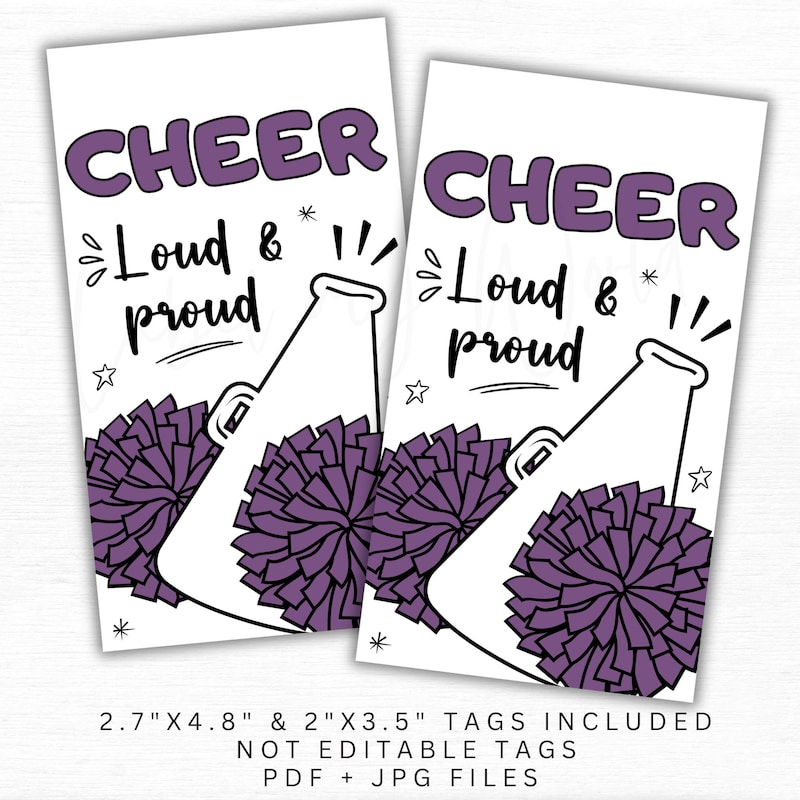 Purple Tags - Etsy