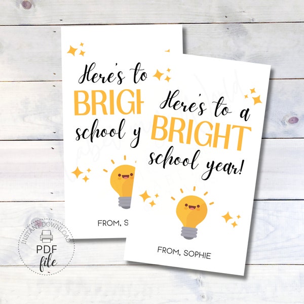 Back to School Gift Tags - 60+ Gift Ideas for 2025