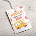 Printable School Bus Driver Appreciation Tag, We Wheelie Appreciate You ...