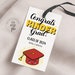 Printable Congrats Kinder Grad Tags, Personalized Class of 20XX ...