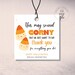 Halloween Candy Corn Tag | Printable Thank You Treat Tag | Personalized ...