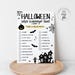Printable Halloween Selfie Scavenger Hunt for Teens, Halloween Party ...