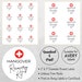 Hangover Recovery Kit Sticker | Bachelorette Party/weekend Round ...