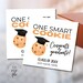 Printable School Graduation Gift Tag, Personalized Here's to A Bright ...