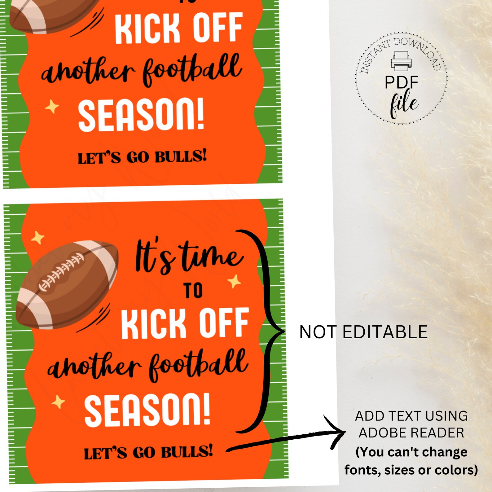 It's Time to Kick off Another Football Season Tags, Football Treats ...