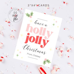 Printable Candy Cane Holder Templates | Have a Holly Jolly Christmas ...