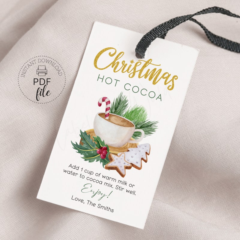 Hot Cocoa Favor - Etsy