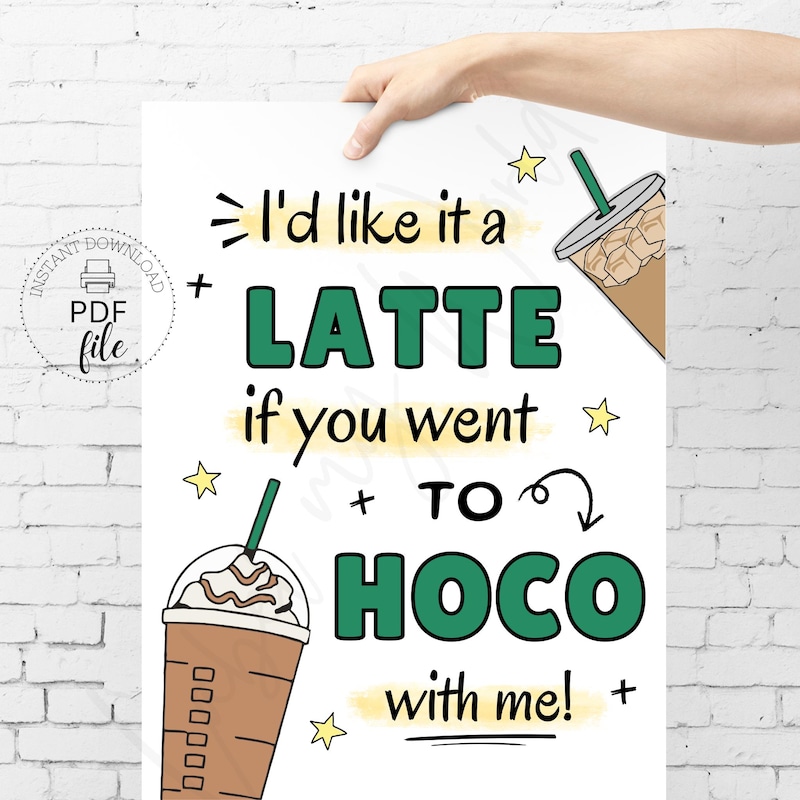 Starbucks Party Posters - Etsy