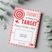 Thanks for Keeping Me on Target, Happy Valentine's Day Gift Card Holder ...