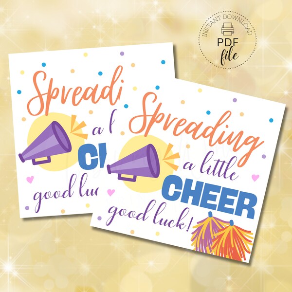 Cheer Spirit Bag - Etsy