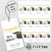 Personalized Congrats You Did It! Class of 20XX Tags | Printable ...
