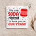 Printable Soda Gift Tag, We Are Sodalighted to Have You on Our Team ...