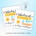 End of School Tag Teacher Thank You Gift Tag School is Out Summer is ...