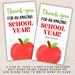 Printable End of School Teacher Appreciation Gift Tag, Personalized ...