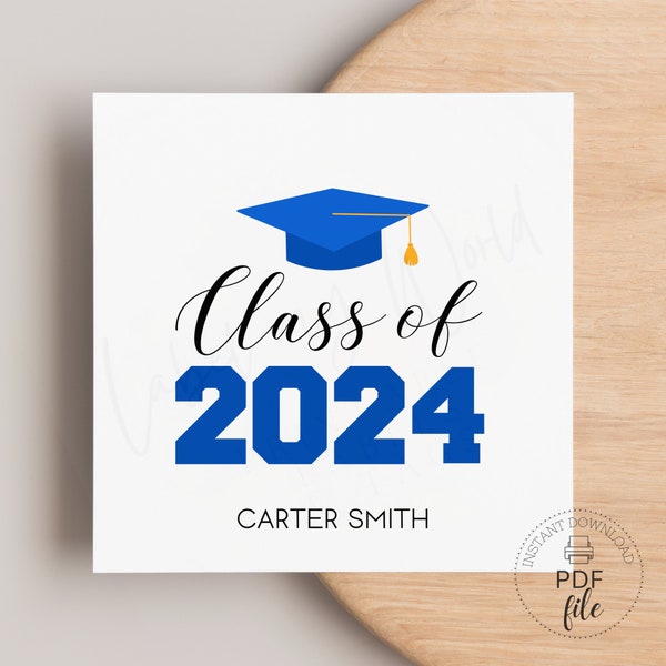 Blue Graduation - Etsy