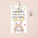 Printable I'm so Hoppy to Have You in My Class Gift Tag, Classroom ...