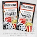 Printable Movie Appreciation Tag, You Deserve a Movie Night Gift Tag ...