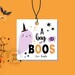 A Bag of Boos Printable Gift Tags | Personalized Halloween Treats/gifts ...