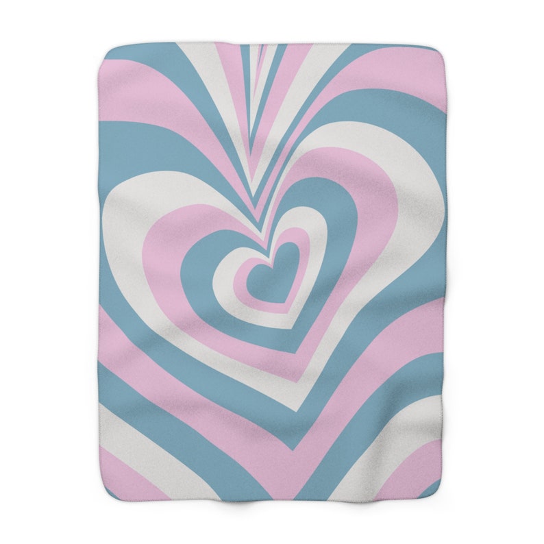 Whispers of Pride: Transgender Flag Blanket - Etsy