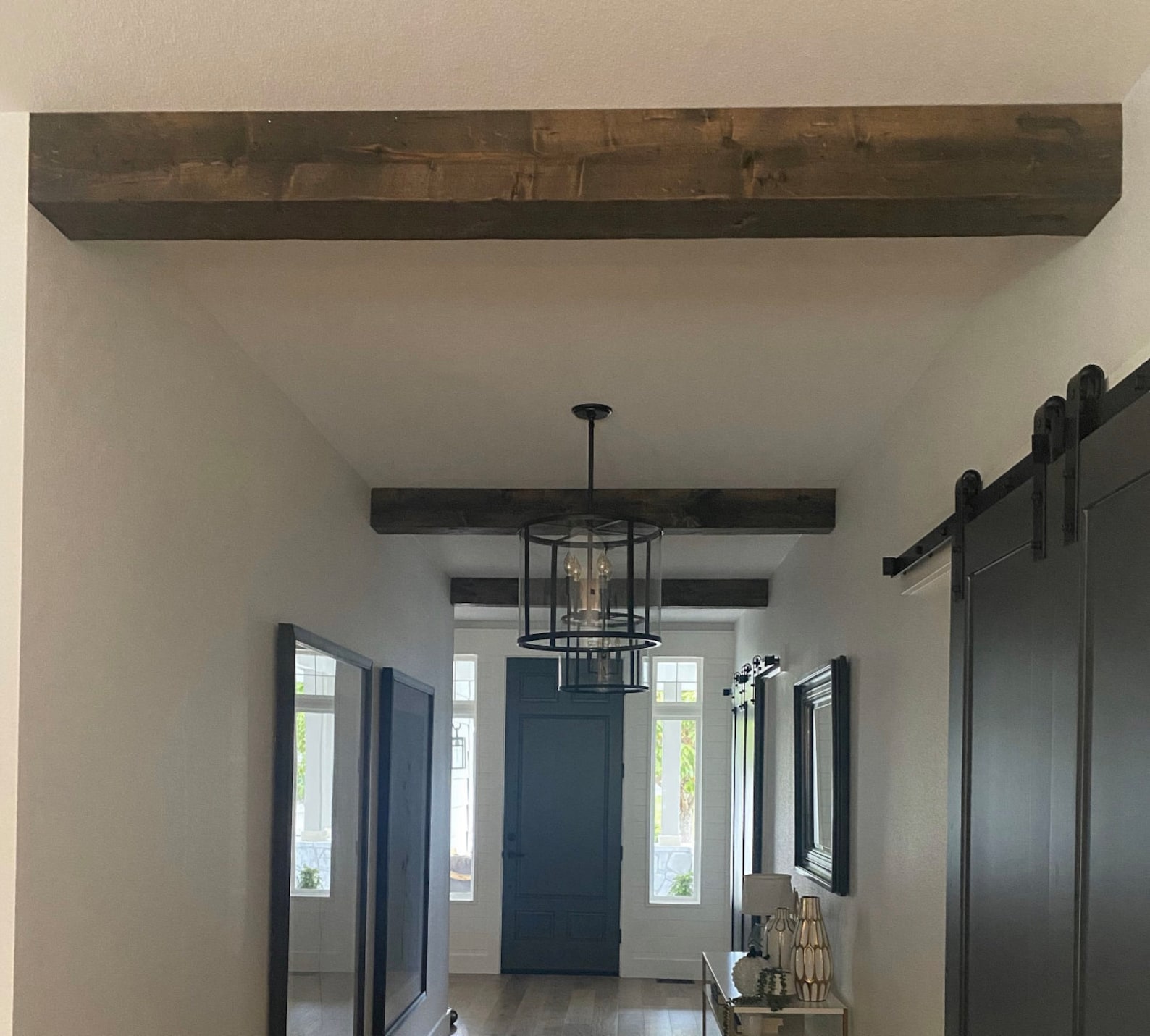 Wood Beam, Rustic Wood, Faux Beam, Lightweight Beam, Handmade Beam ...