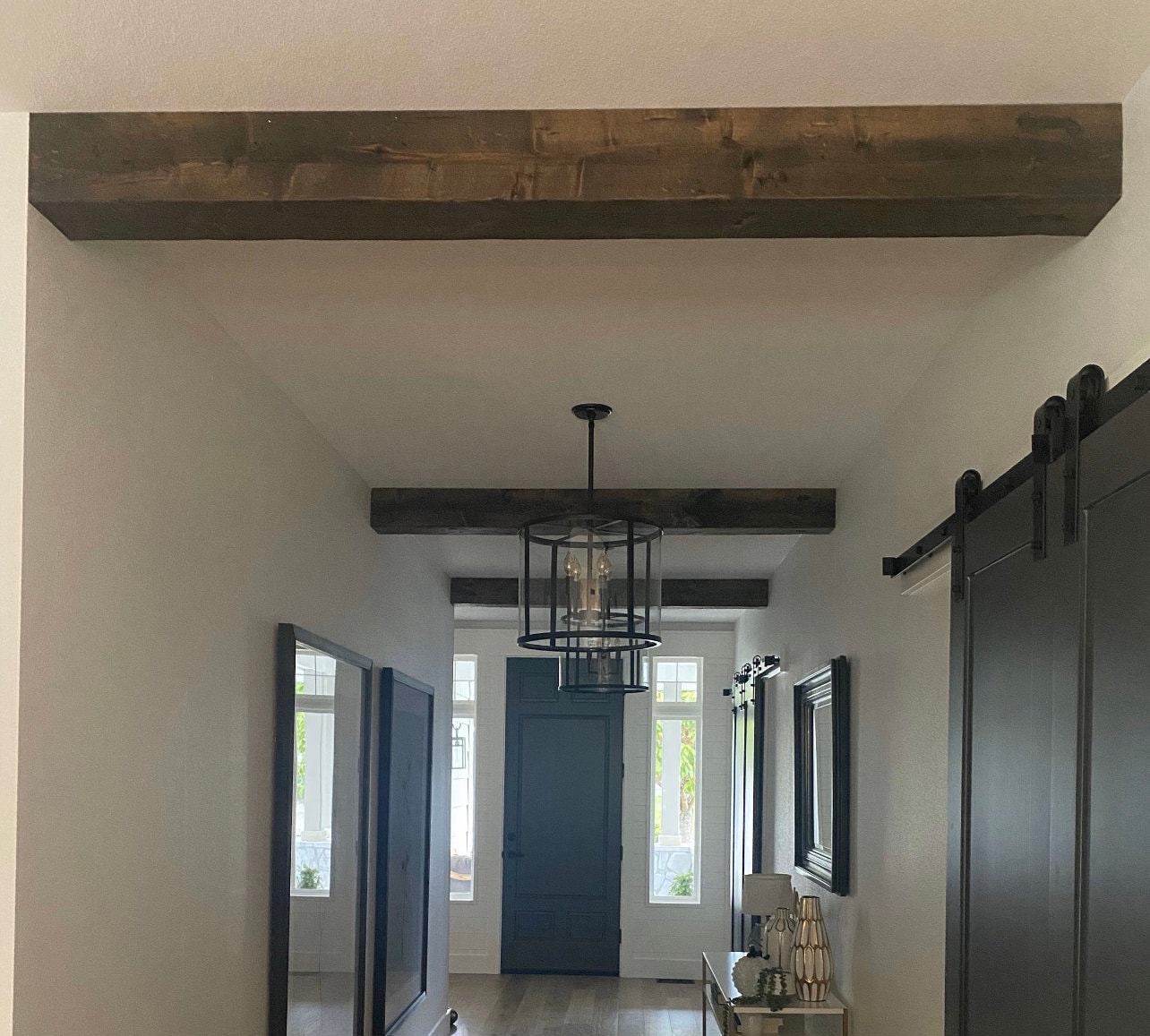 Wood Beam, Rustic Wood, Faux Beam, Lightweight Beam, Handmade Beam ...