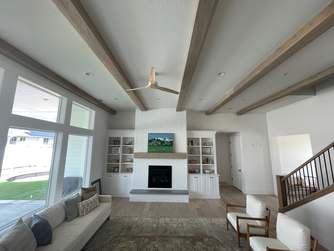 Wood Beam, Rustic Wood, Faux Beam, Lightweight Beam, Handmade Beam, Ceiling Accent, Rustic Wood ...