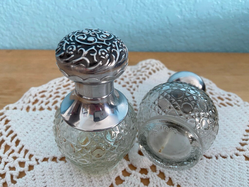 Vintage 1960's Avon Perfume Bottles - Etsy