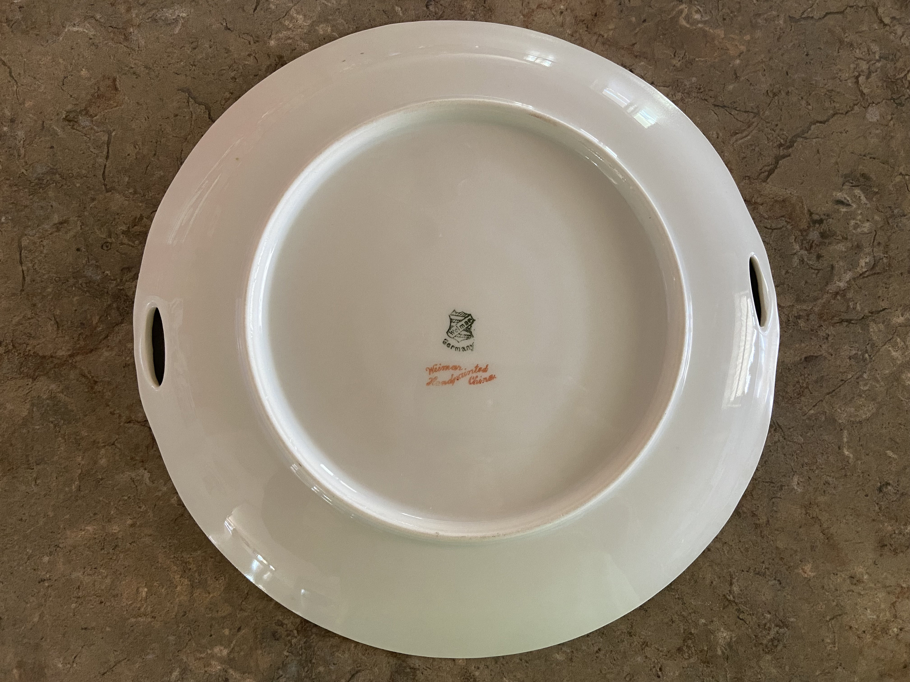 Beautiful Vintage Weimar Hand Painted Plate - Etsy