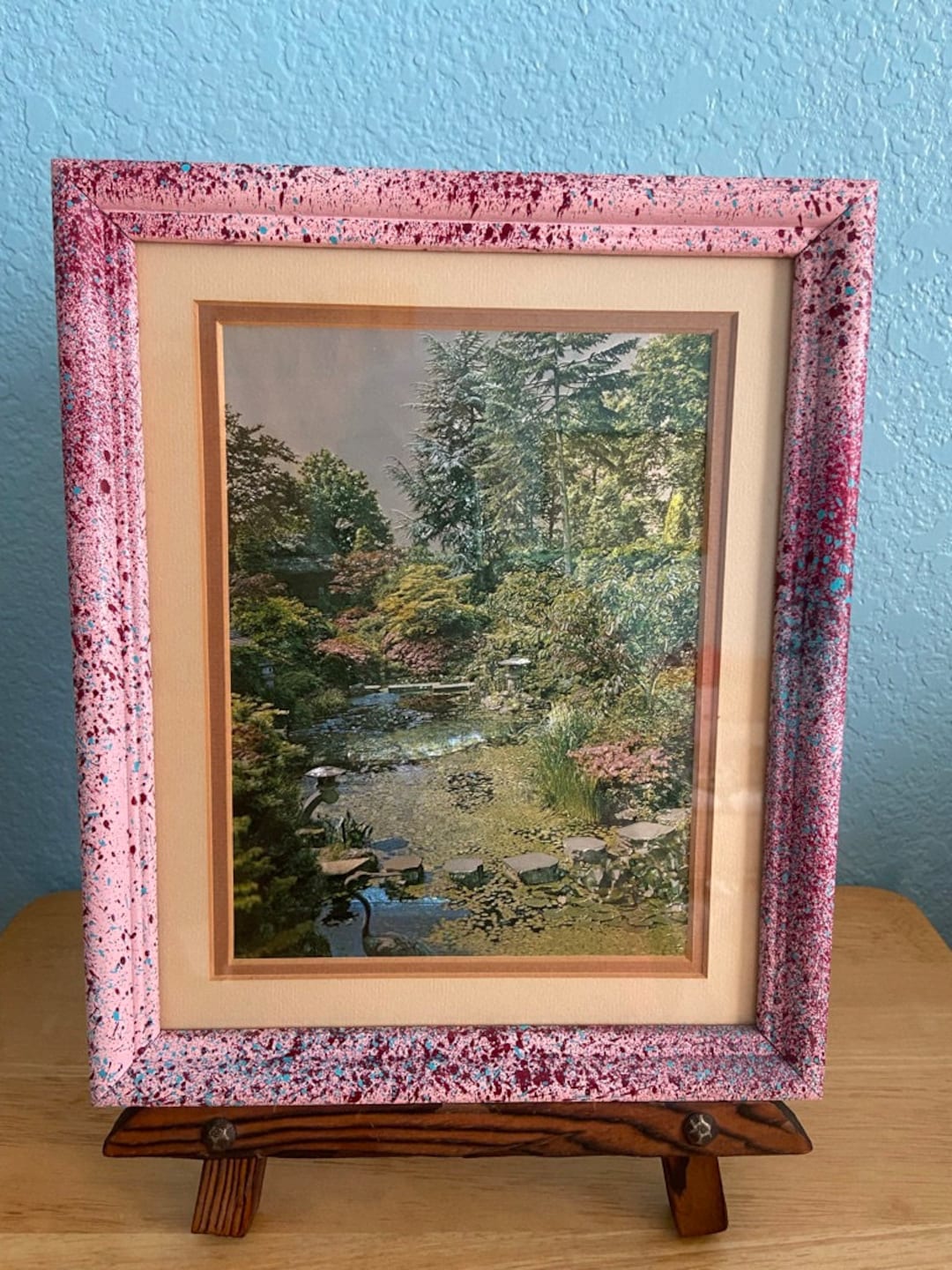 Dufex Print Japanese Water Garden - Etsy