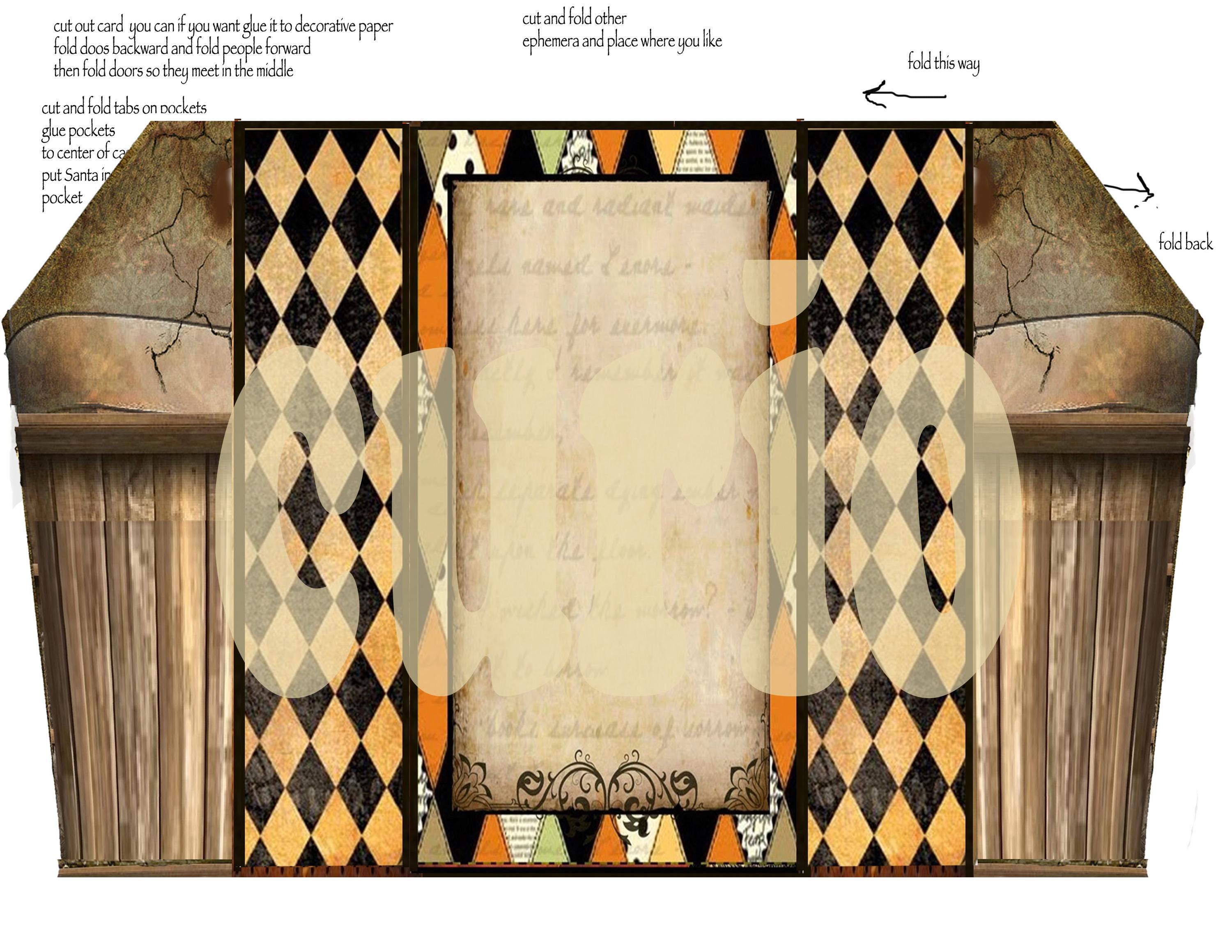 Halloween Foldable Card, Coffin, Skeleton, Craft Project (jpeg Only) - Etsy