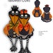 Printable Halloween Paper Doll Old Crow Puppets Articulated DIY Cut and ...