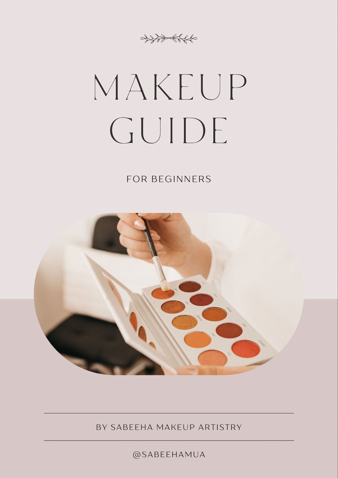 Self-teach Makeup Guide for Beginners by Sabeeha MUA - Etsy