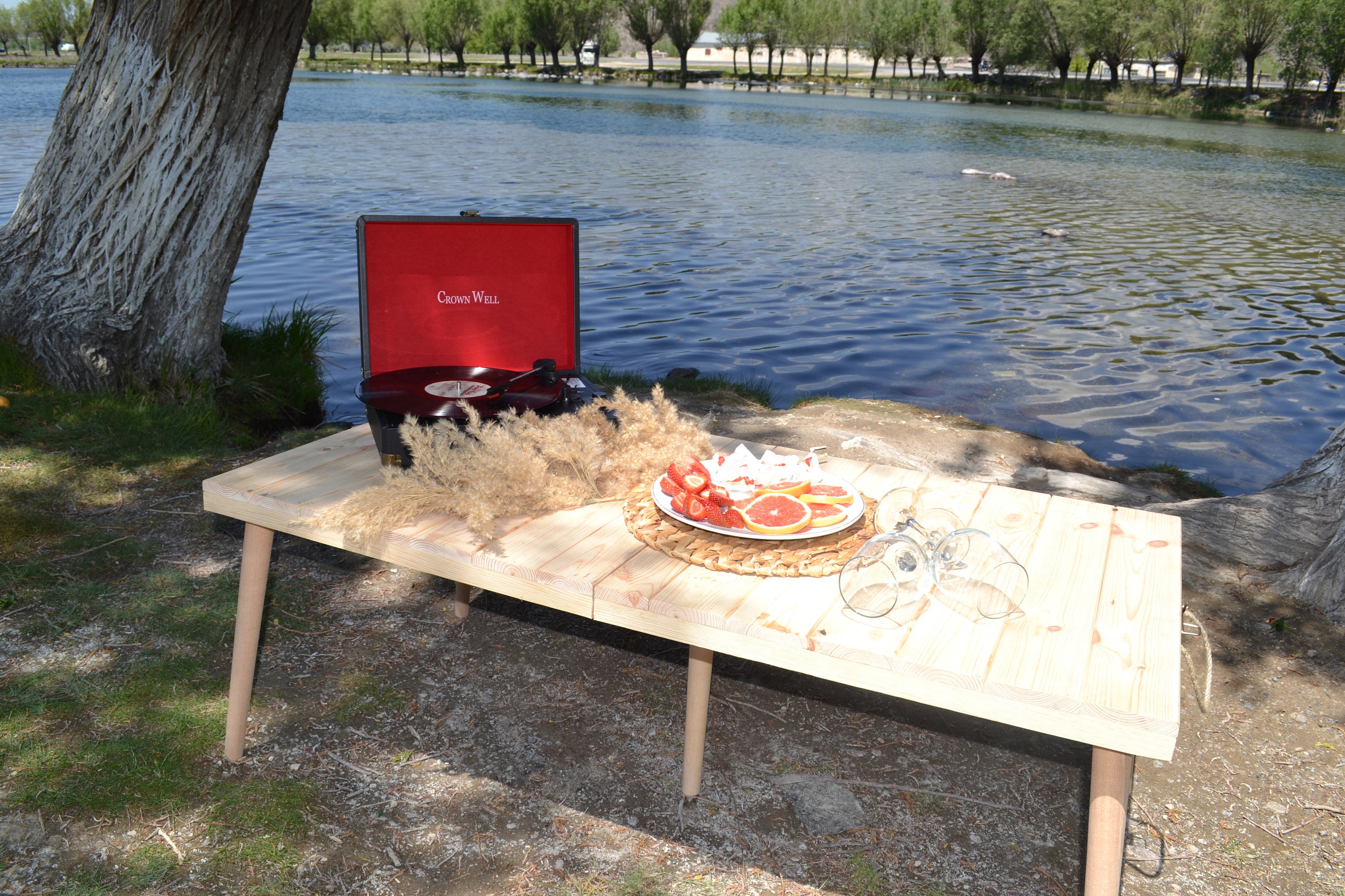 Picnic Table Boho Table Car Picnic Table Folding - Etsy