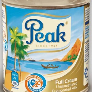 Evaporated Peak Milk / Liquid Peak Milk/ 4 Tins - Etsy