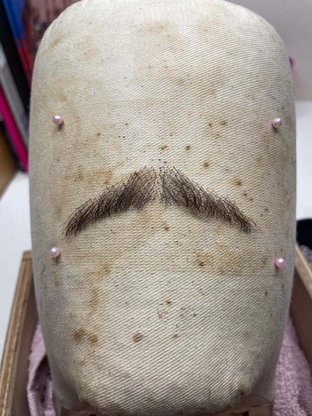Realistic Mens Human Hair Moustache for Cosplay or Fancy Dress - Etsy