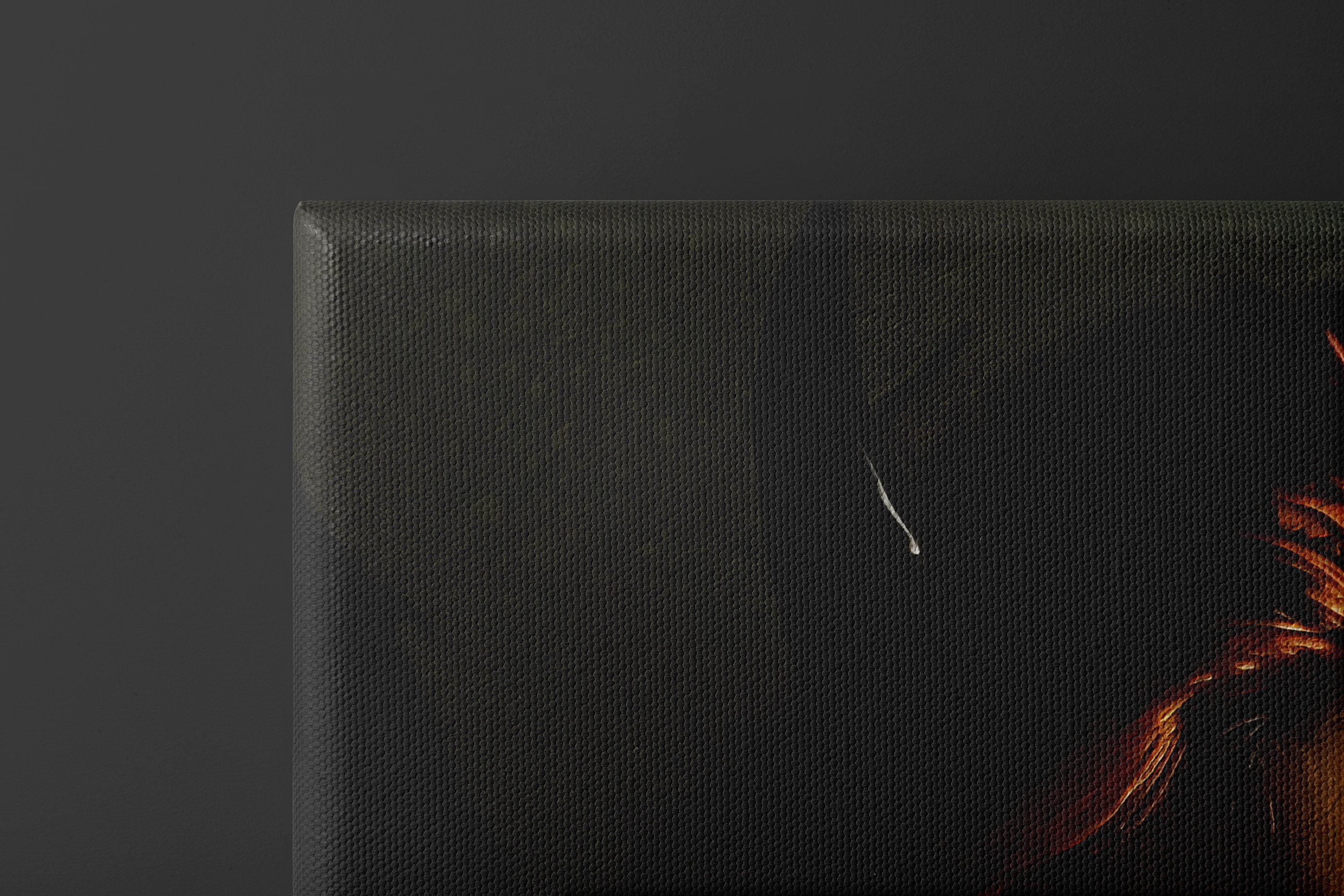 Fallen Angel She Devil Horns Wings Woman Painting Gallery Canvas Wrap ...