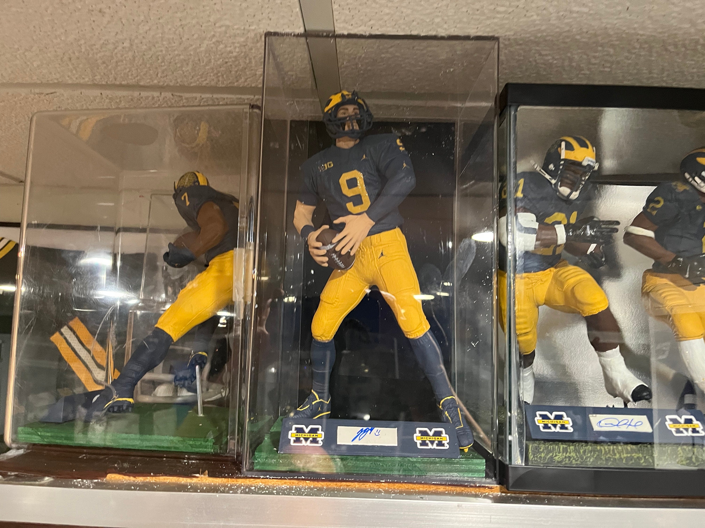 Custom Jj Mccarthy Michigan Football Figure 12” Hand Painted Signed ...