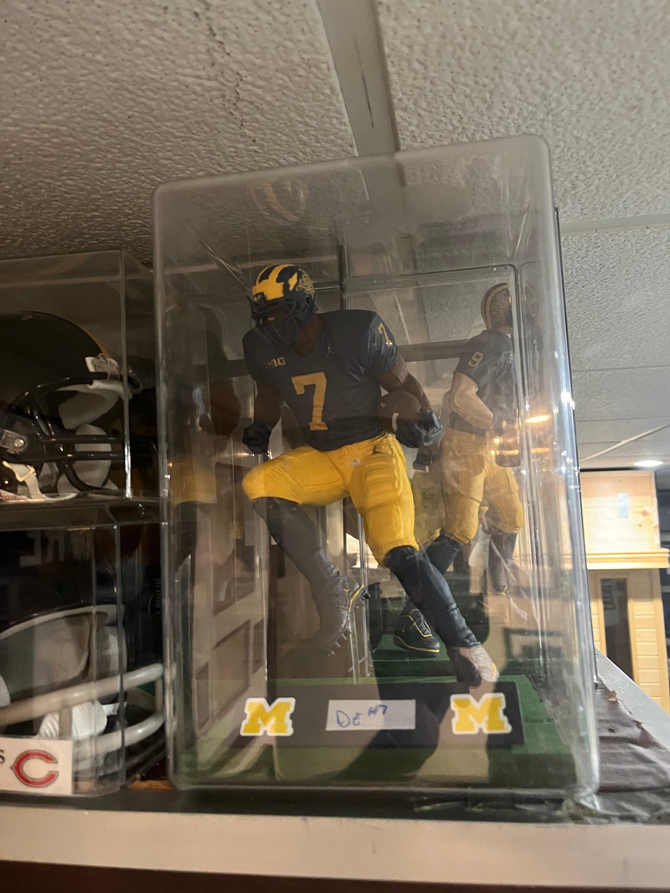 Custom Jj Mccarthy Michigan Football Figure 12” Hand Painted Signed ...