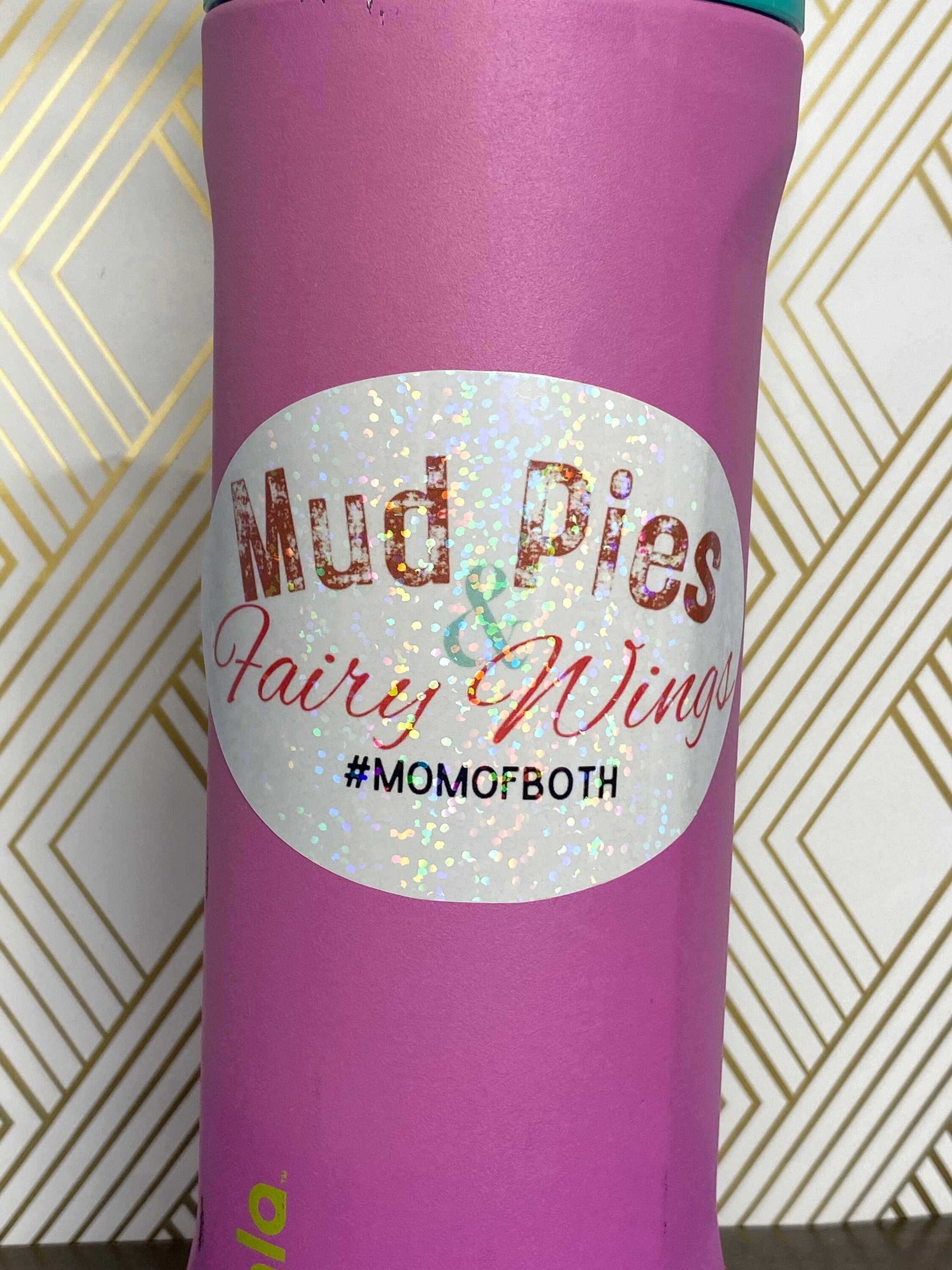 Whimsical Mom of Both Sticker Mud Pies and Fairy Wings Design - Etsy