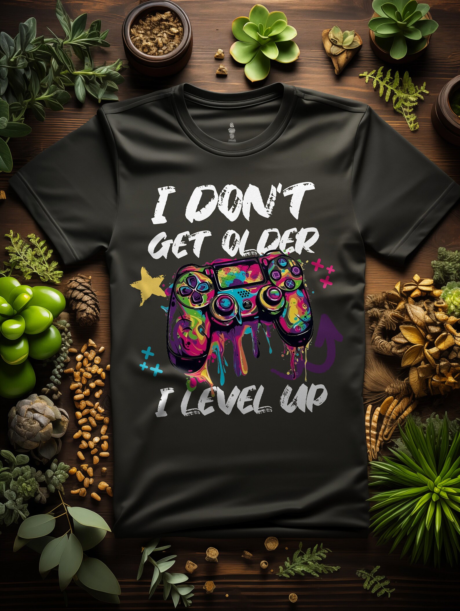 I Don't Get Older I Level up Unisex Shirt | Video Gaming Shirt | Level ...