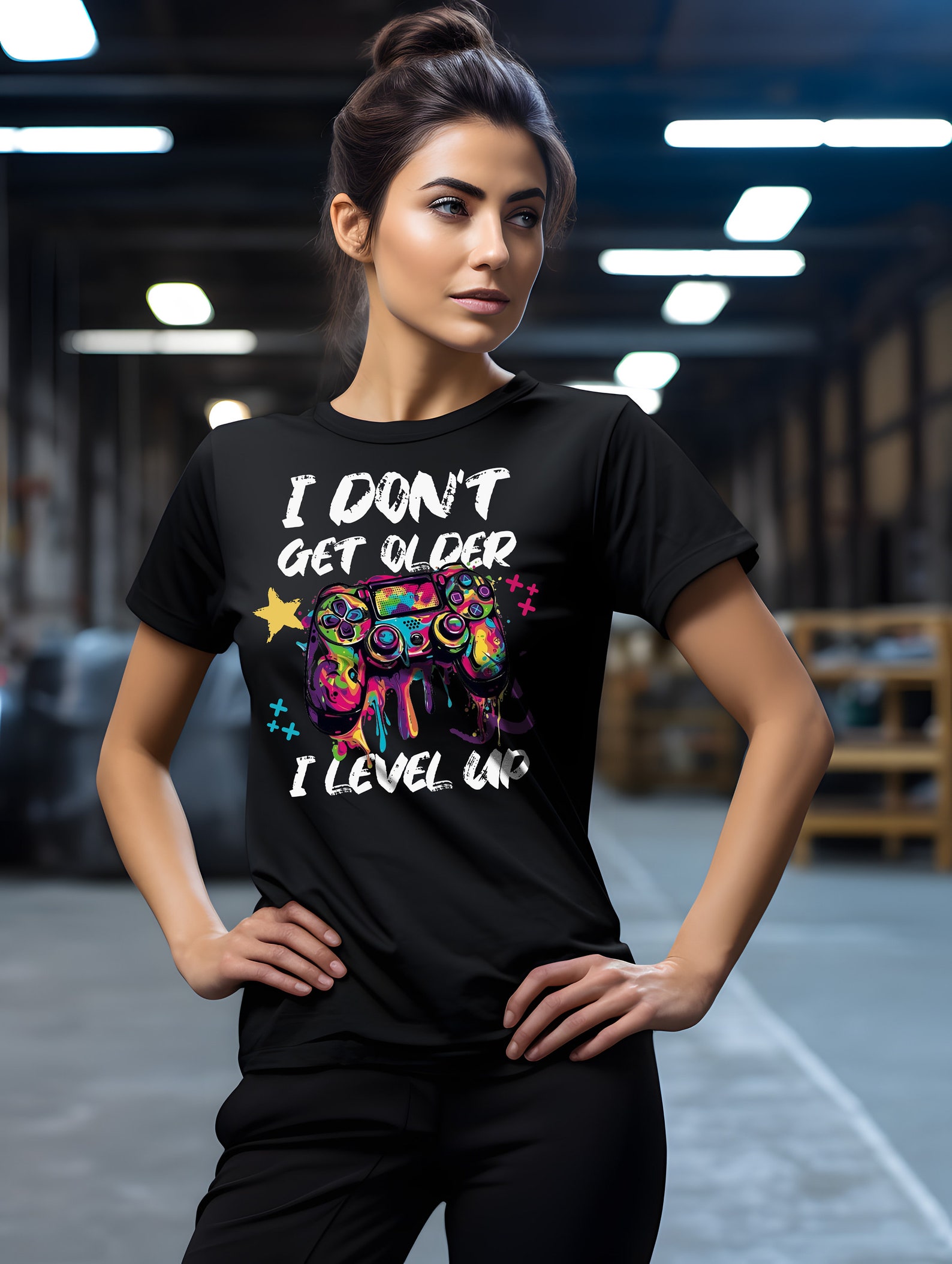 I Don't Get Older I Level up Unisex Shirt | Video Gaming Shirt | Level ...