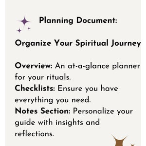 Ritual Design Guide: Spiritual Journey, Stress Relief (PDF) - Etsy